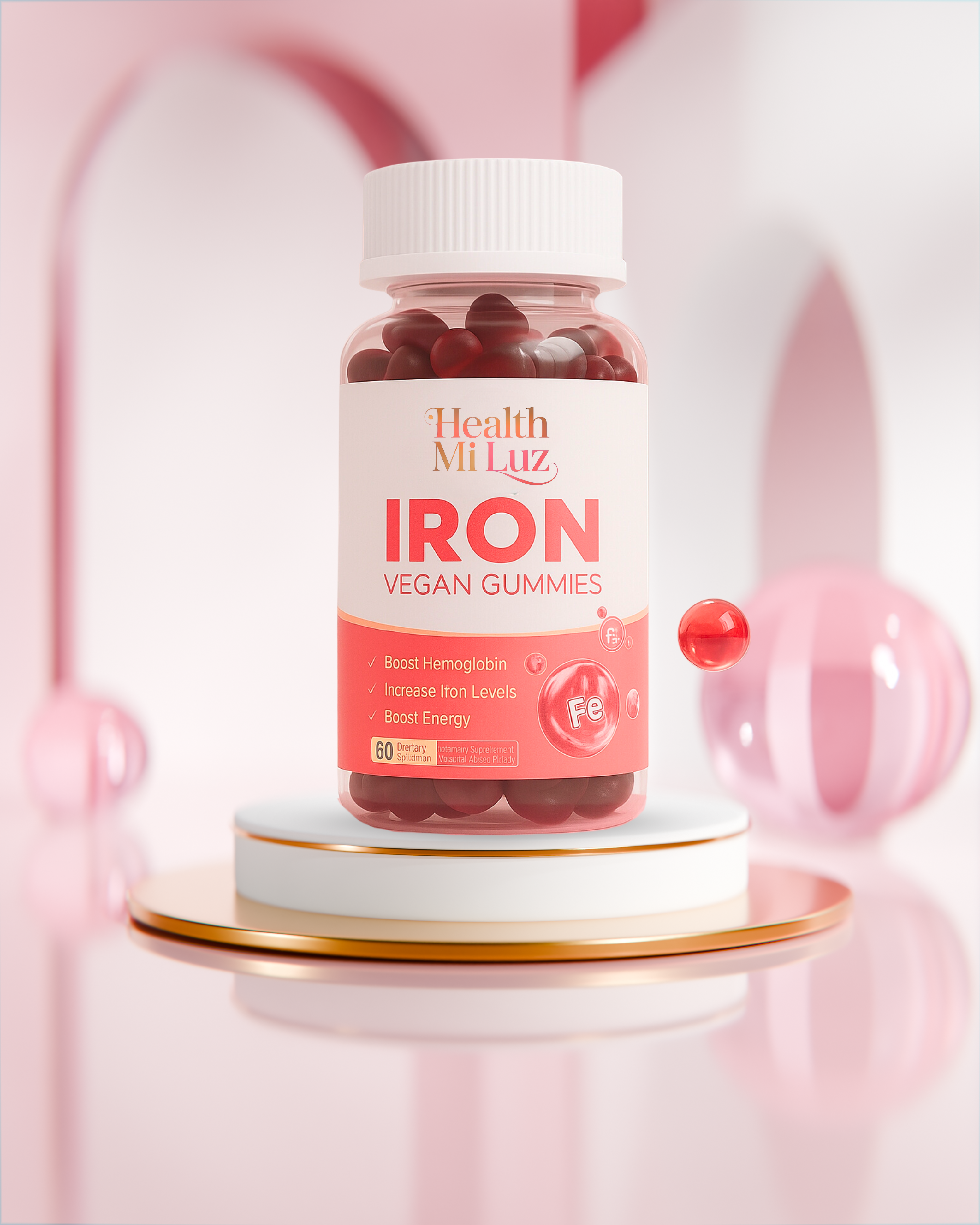 Iron vegan gummies – Health mi luz