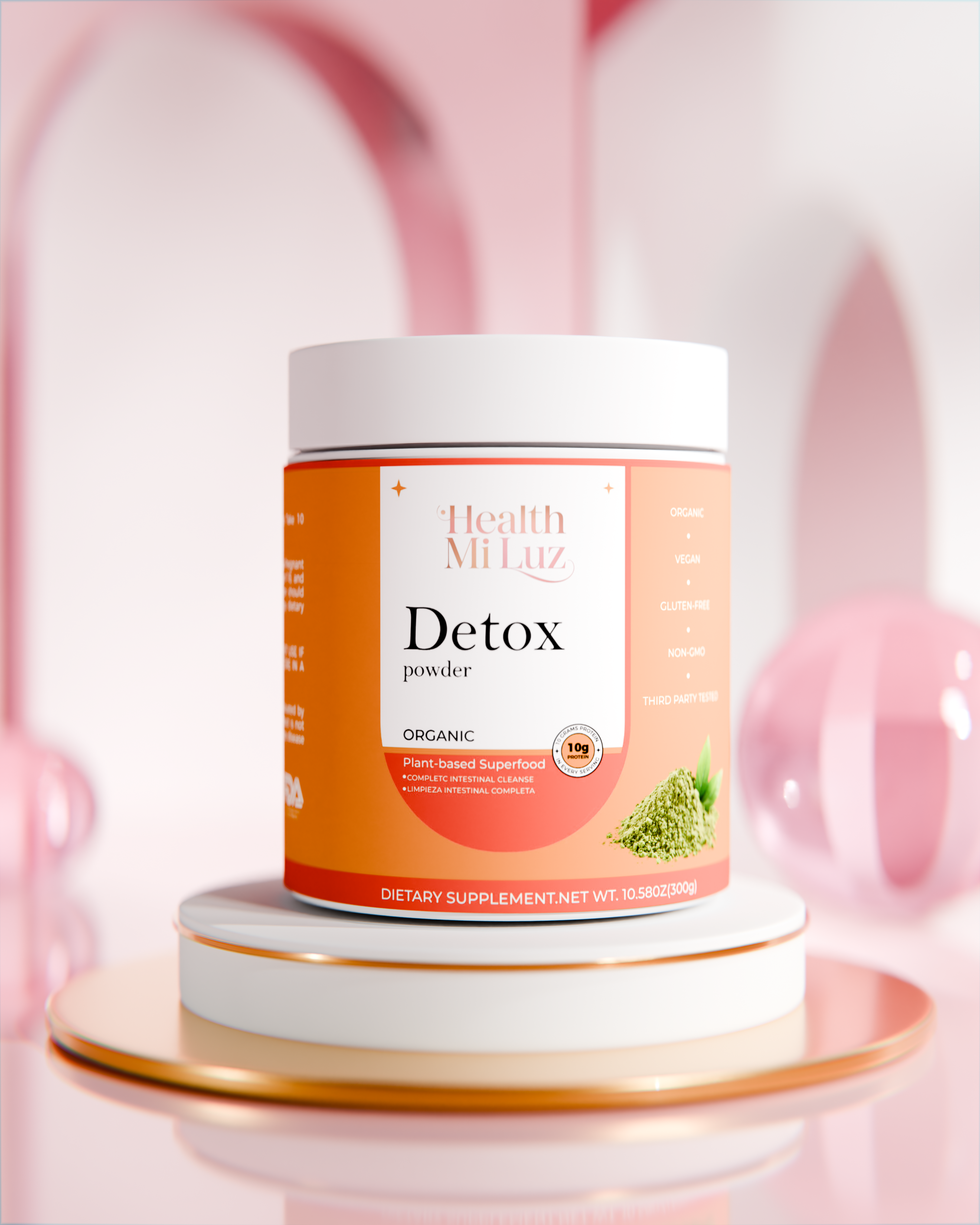 Powder Organic detox – Health mi luz